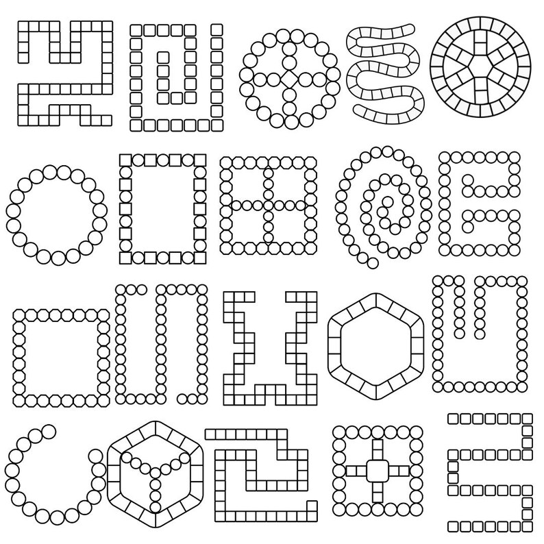 Board Game Clipart Set – 40 Pngs for Teaching Materials & Educational ...