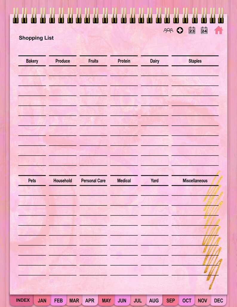 Digital Planner: Full Page 2023 & 2024 Calendar With Over - Etsy