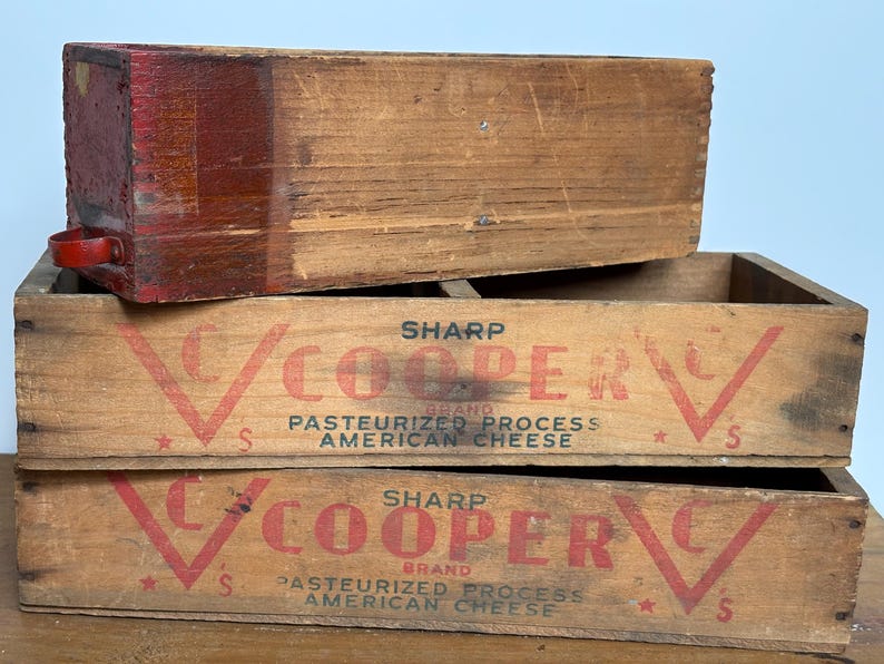 Wooden Cheese Boxes: Buttercup, Windsor, Kraft - Etsy