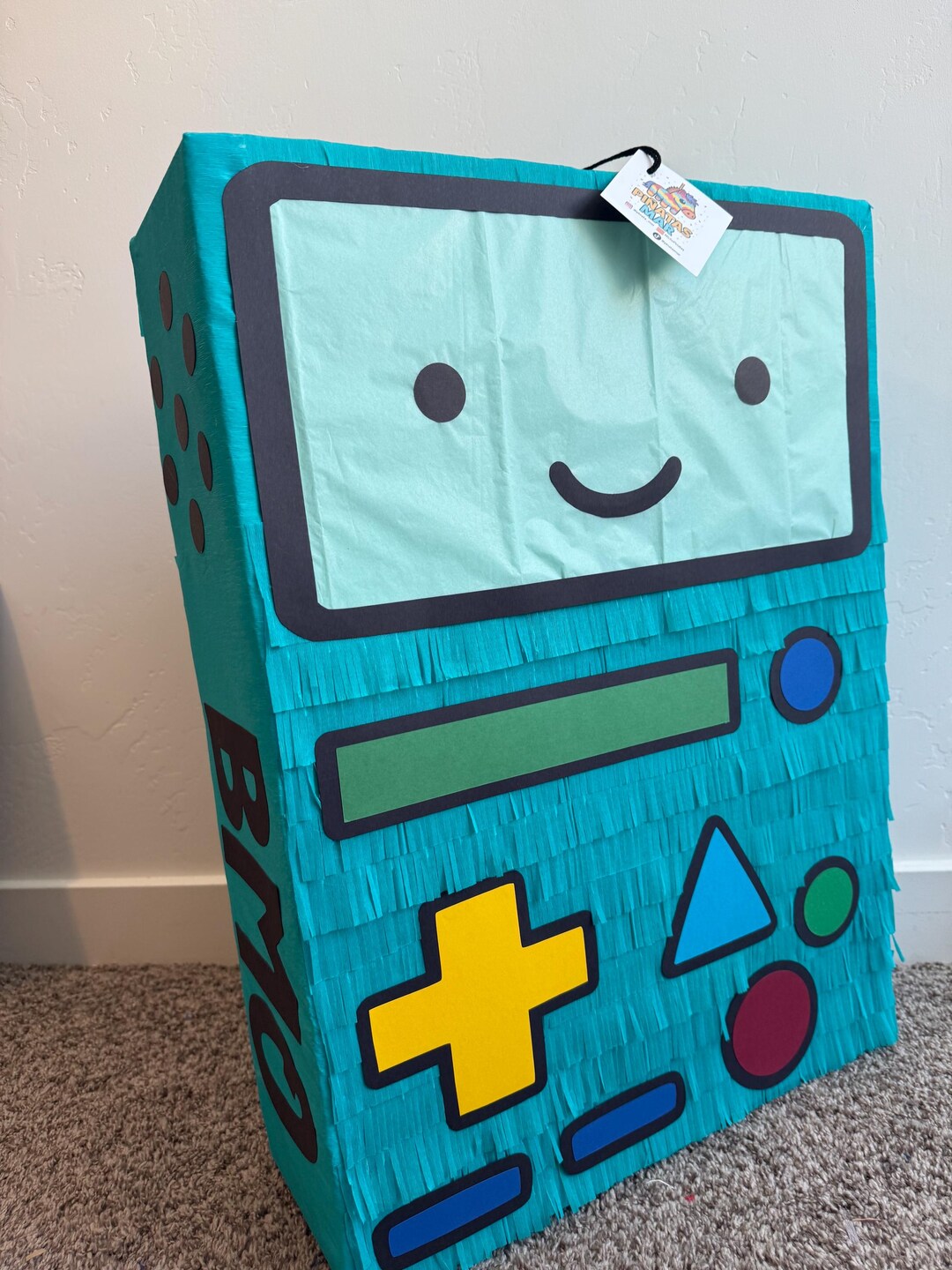 BMO Adventure Time Pinata, Axolotl Candy (measurements May Vary by ...