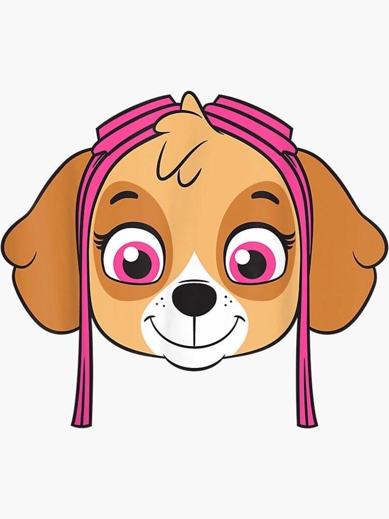 Custom Piñata Paw Patrol Skye, Rocky, Rubble, Marshall, Zuma, Chase ...