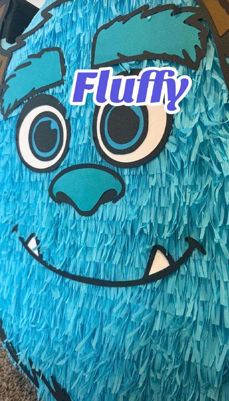 Customs Pinata Pinata Sully Monsters Movie 22x19x4 - Etsy