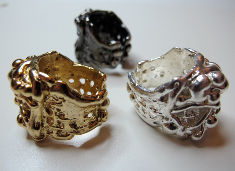 Our Best-seller the Amazing Donatella Gothic Ring in Silver - Etsy