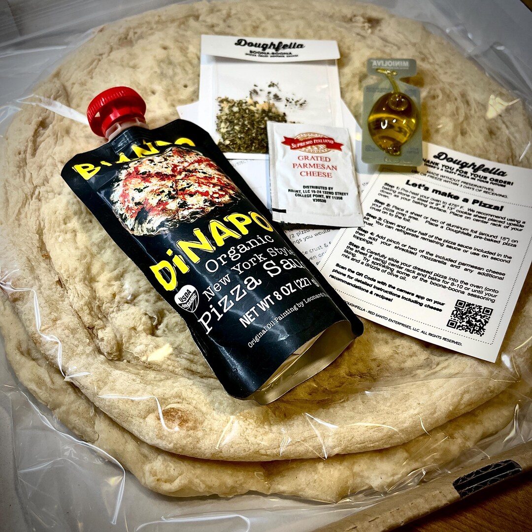New York Style Pizza Crust Kits - Etsy