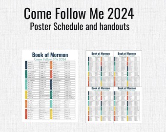 Ven Sigueme 2024, Libro De Mormon, Come Follow Me 2024, Book of Mormon ...