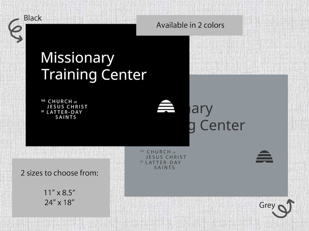 At Home MTC Sign, LDS Missionary Printable Sign, Missionary Training Center, Lds Mission, Called ...