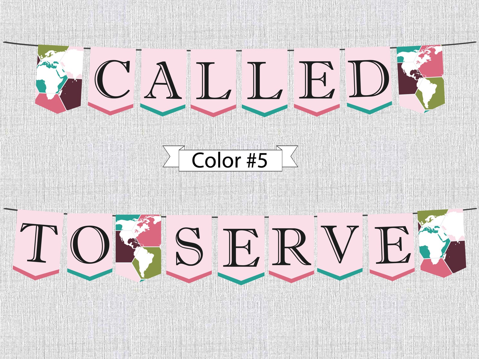 Called to Serve Missionary Banner Printable, LDS Missionary Call ...