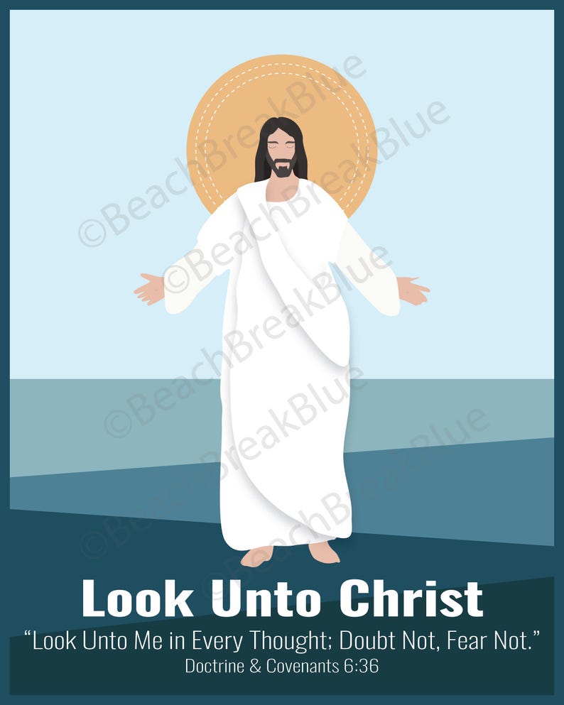 Look Unto Christ, 2025 Youth Theme, LDS Youth Theme 2025, Young Womens ...