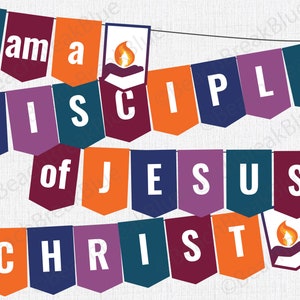 2024 LDS Youth Theme Banner, I Am A Disciple of Jesus Christ, Young ...