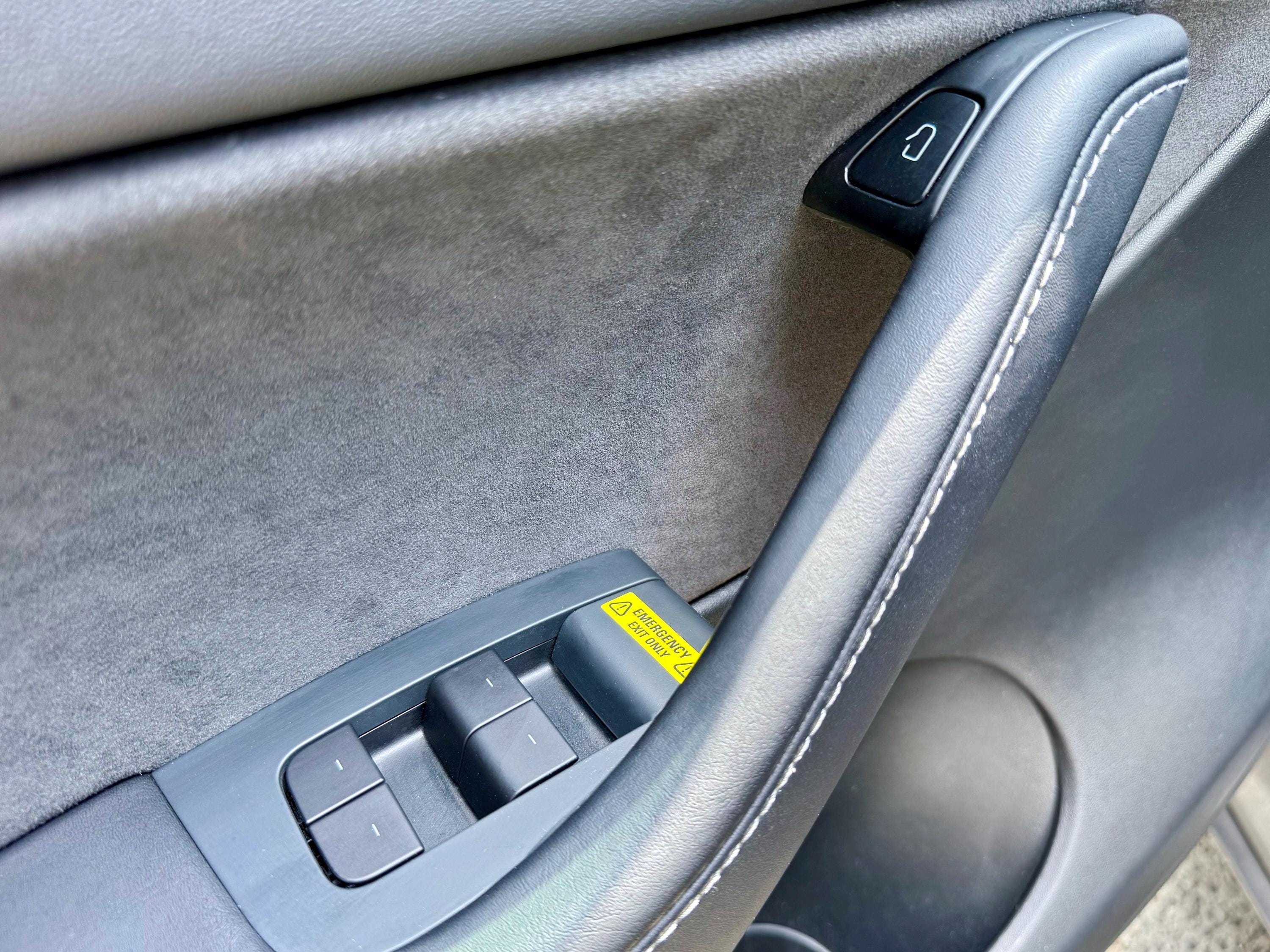 Tesla Emergency Handle Door Warning Label - Emergency Exit Only ...