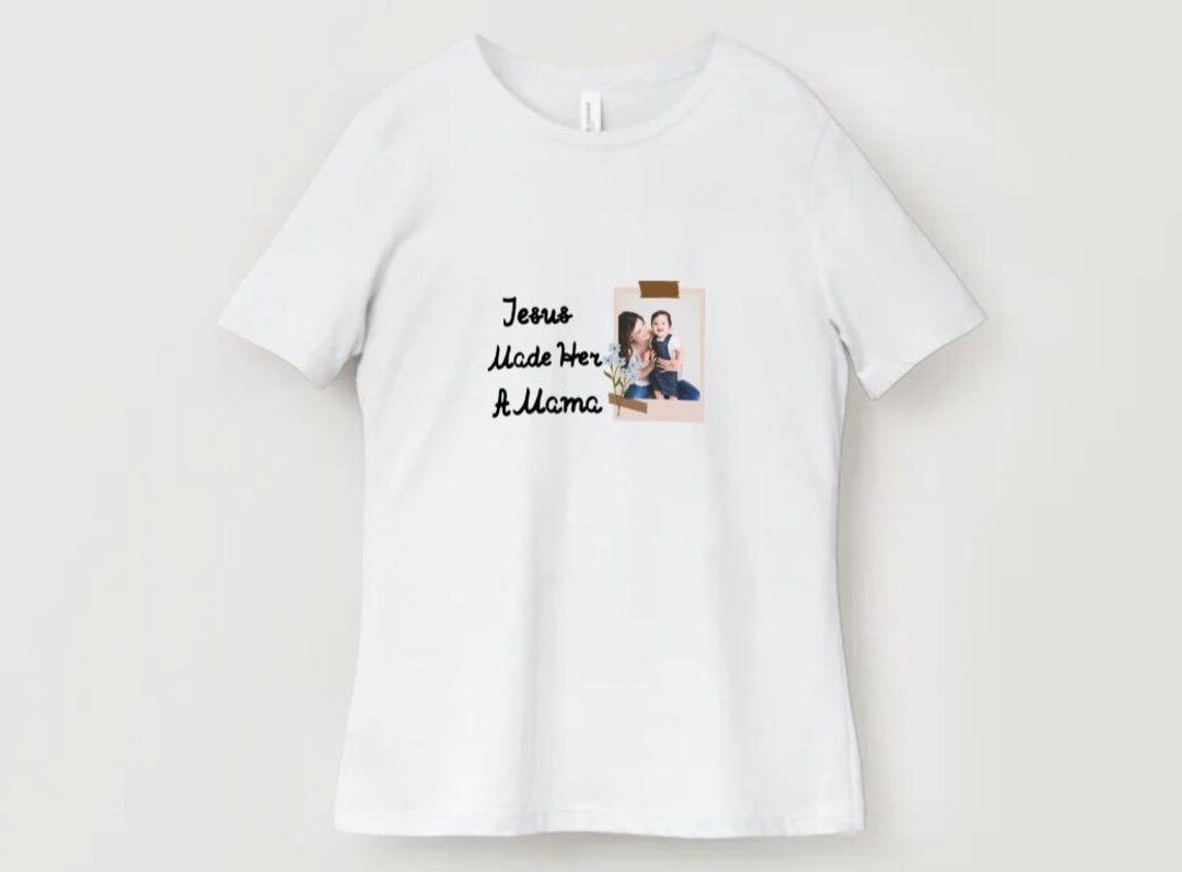 Jesus Mother's Day PNG, Jesus Made Her A Mama PNG, Jesus Mother's Day ...