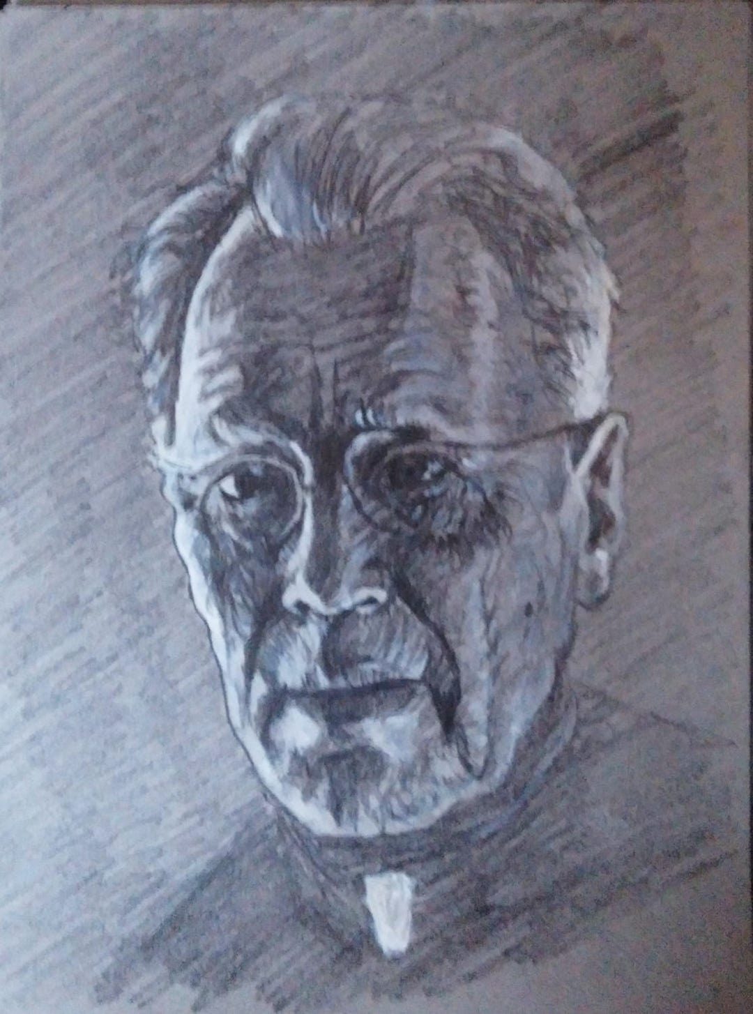 Father Merrin From the Exorcist Original Illustration by - Etsy UK