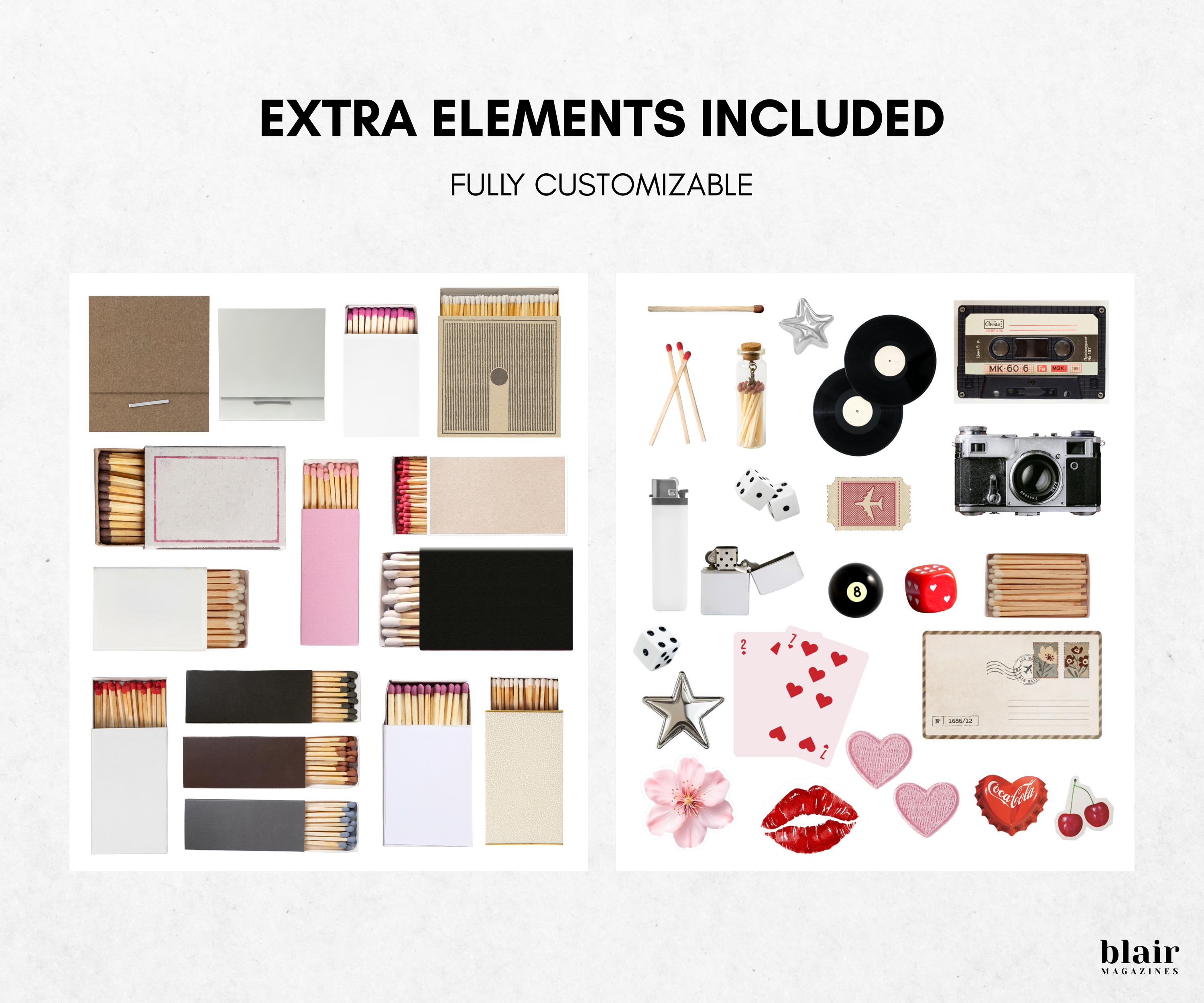 Editable Matchbook Poster Template, Blank Matchbook Template, Matchbox ...