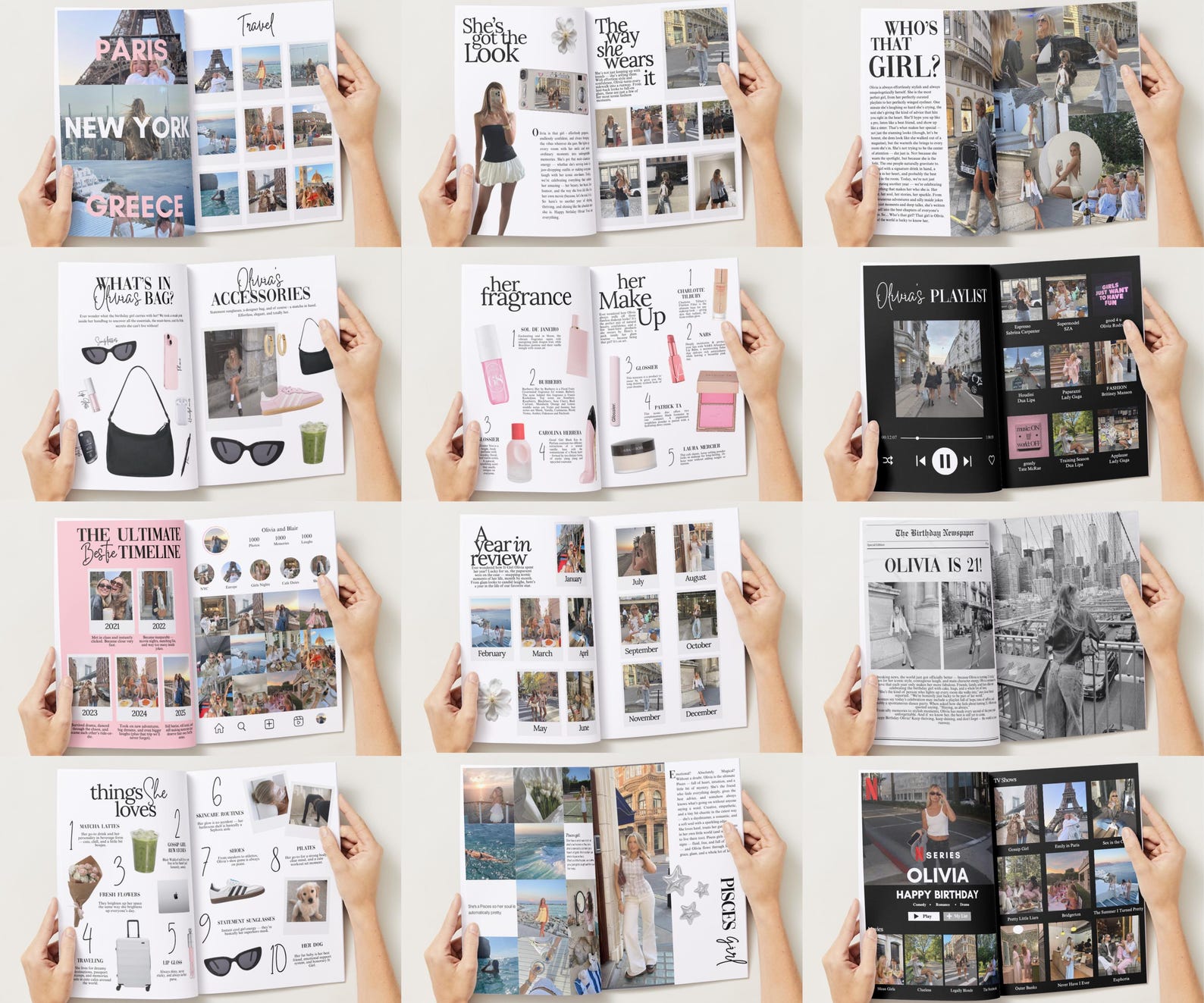 Custom Birthday Magazine | Birthday Gift for Friends | Best Friend ...