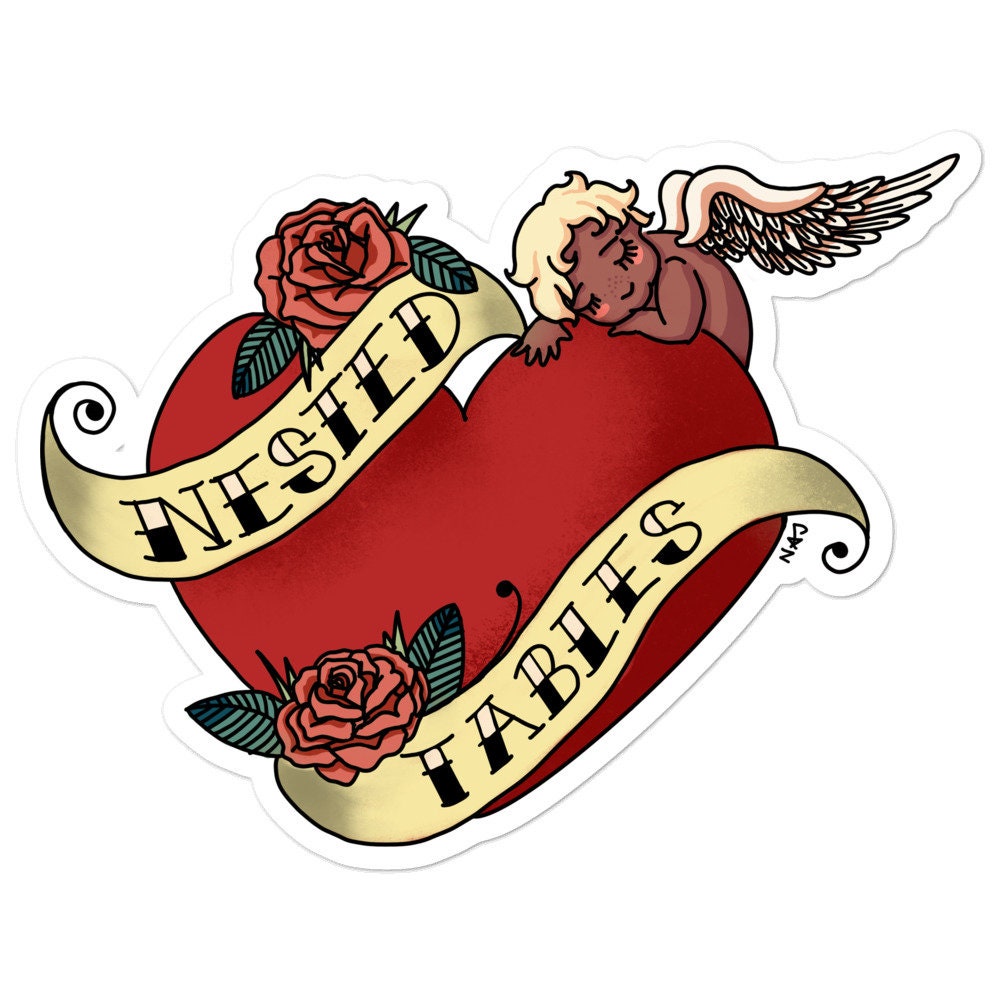 Nested Tables Sticker - Etsy