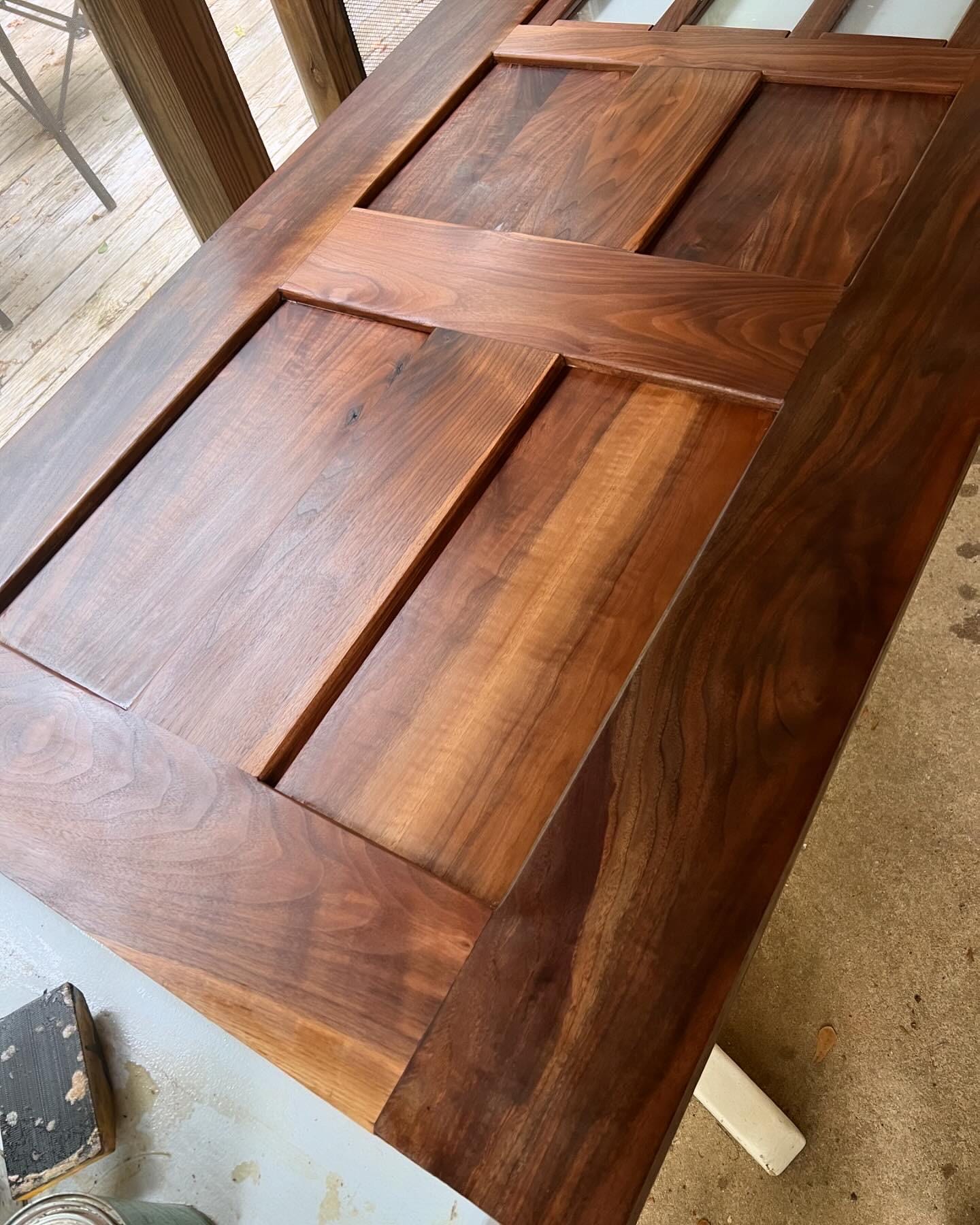 Handmade Walnut Front Entry Door - Etsy
