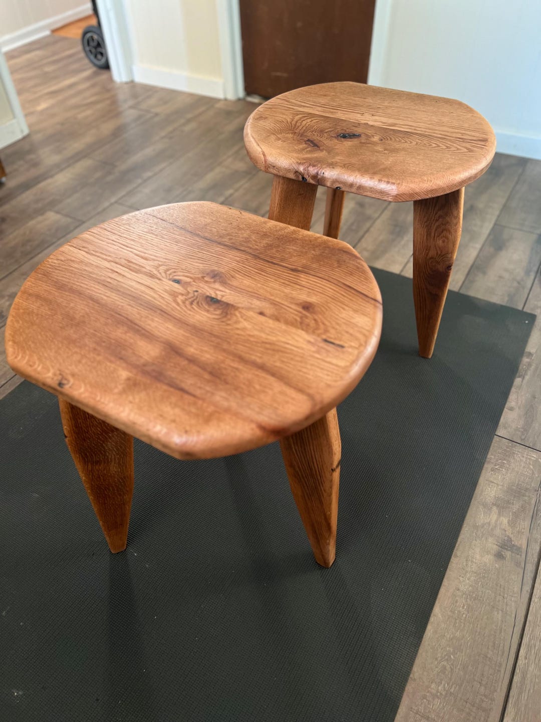 Reclaimed White Oak End Tables - Etsy