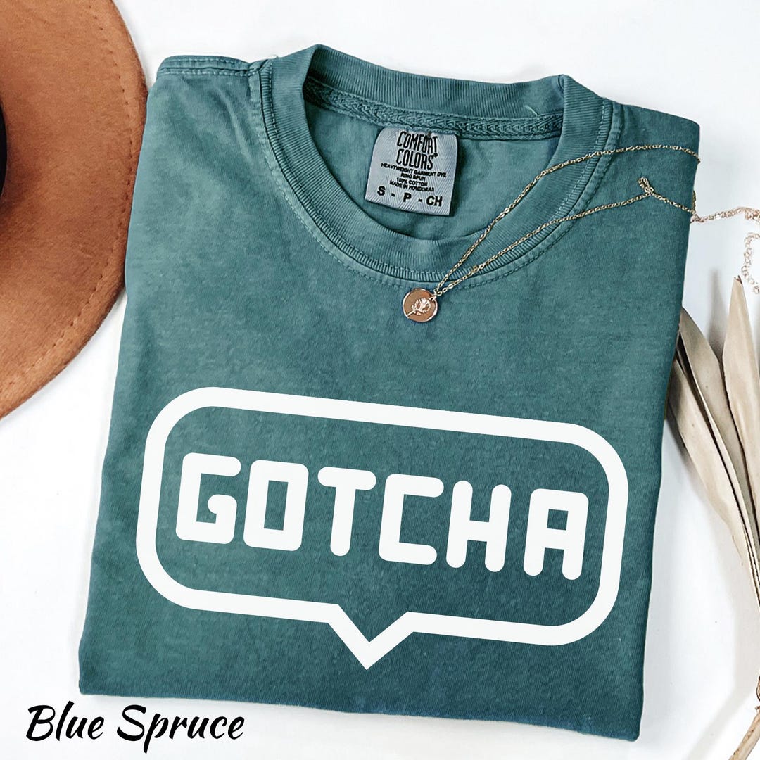 Gotcha Pokemon Shirt | Pokemon Graphic Tee | Comfort Colors® | Pokemon ...