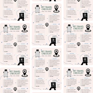 Pet Travel Checklist – Ultimate Printable Guide for Dogs & Cats ...