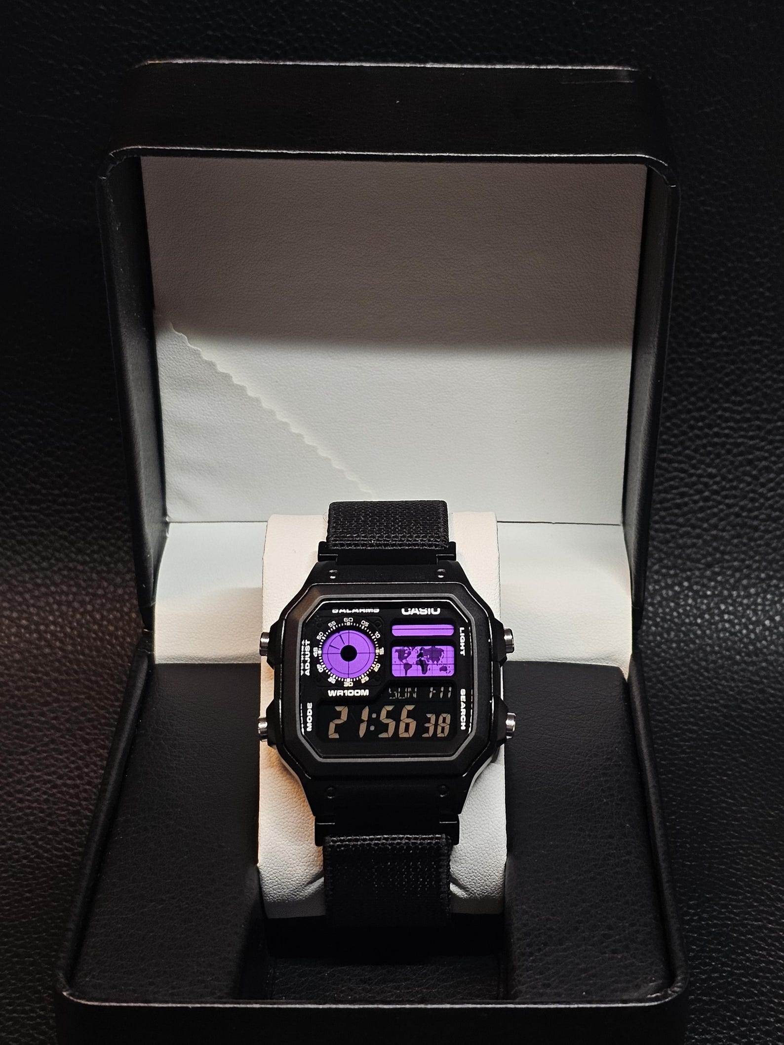 Custom Casio AE-1200 Hydromod – Phantom Edition - Etsy