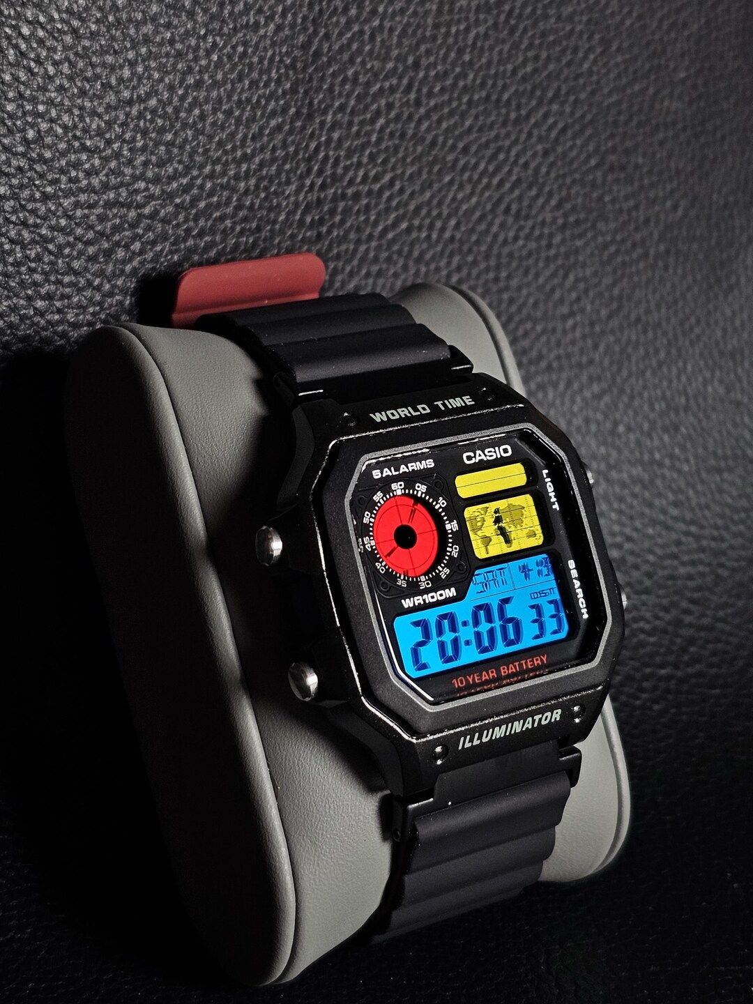Custom Casio AE-1200 Hydromod – Spectrum Edition - Etsy