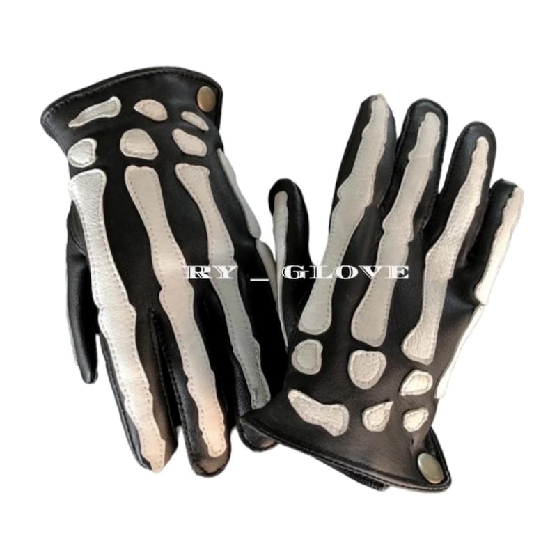 Skeleton Gloves - Etsy