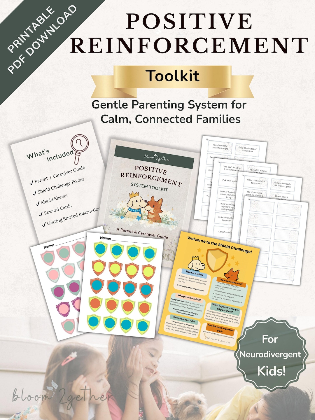 Positive Reinforcement Toolkit | Gentle Parenting, Neurodivergent Kids ...