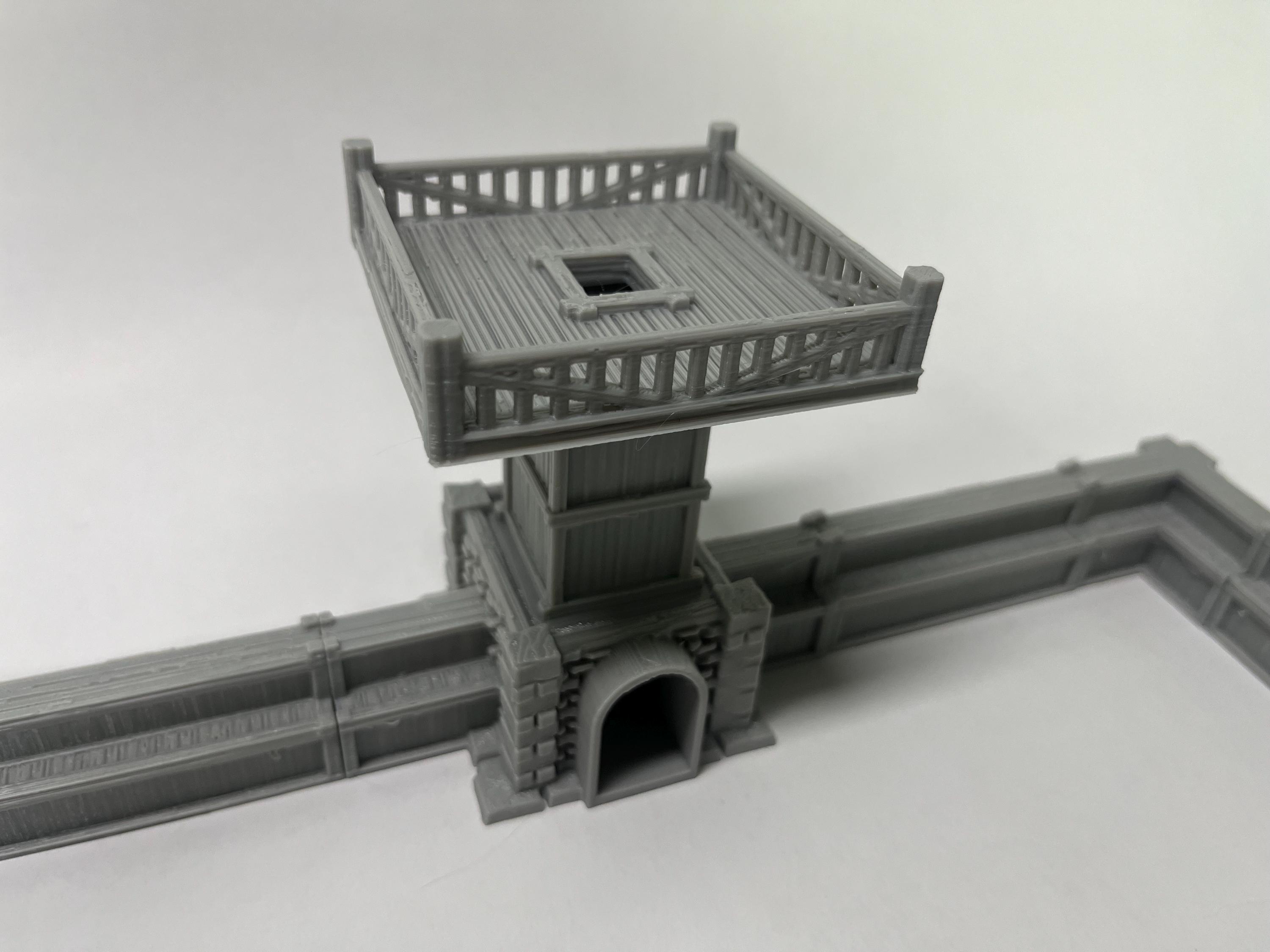 Medieval Battle Wall Terrain Set: 28mm RPG Wargame Scenery - Etsy