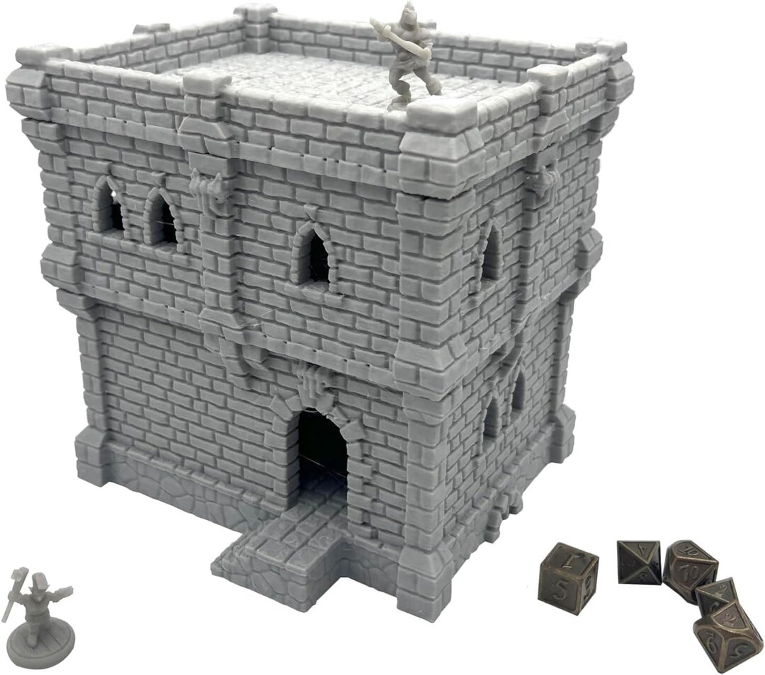 Middle Ages Medieval Castle Architectural Terrain Set for 18-25mm ...