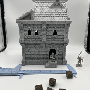3D Printed Dragon Castle: 28mm Wargame Terrain Set - Etsy