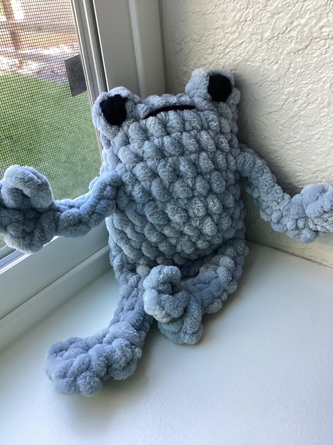 Soft Leggy Toad, Stuffed Plushy, Amigurumi, Stuffed Toy - Etsy