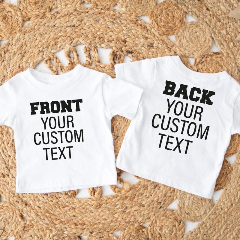 Custom Baby Shirts - Etsy