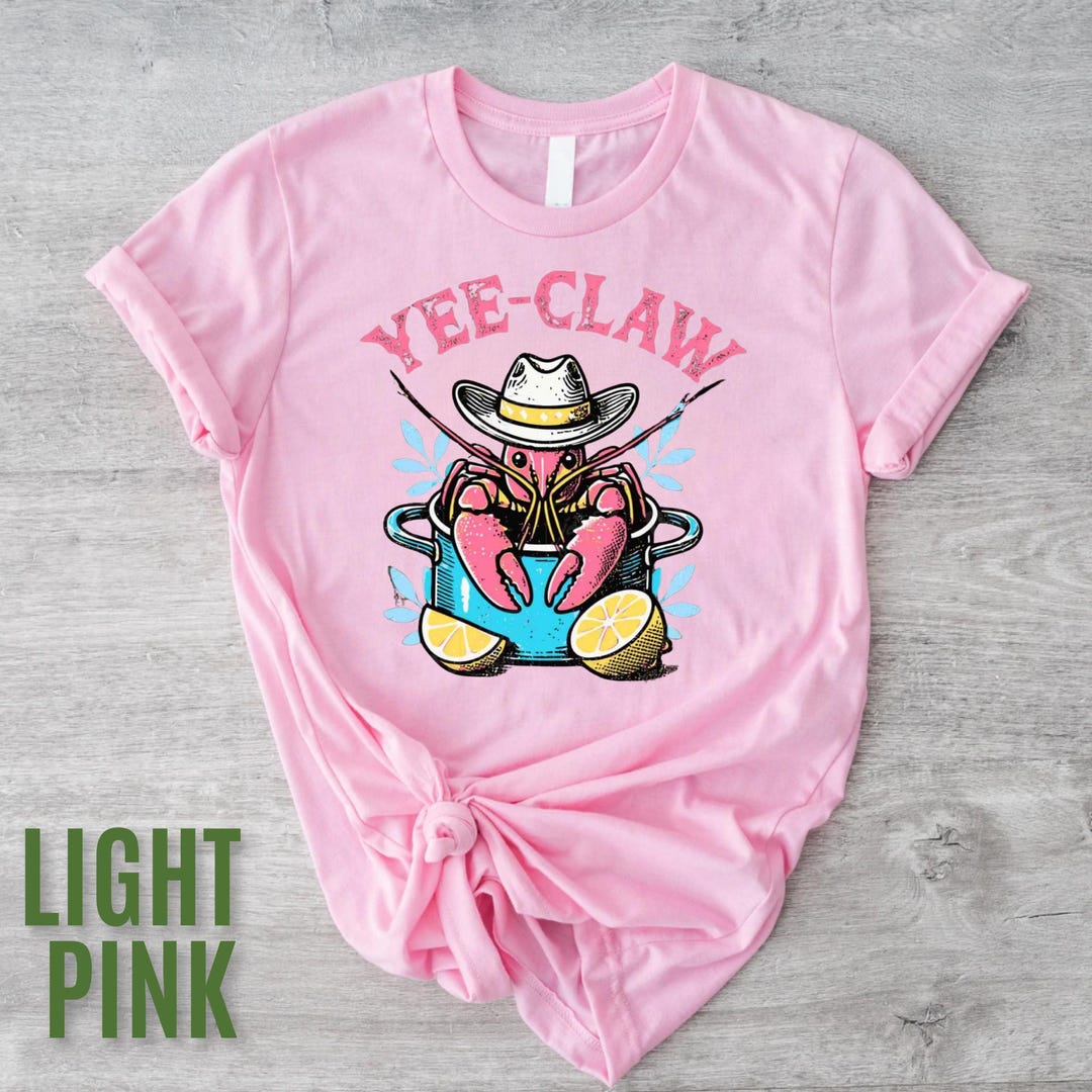 Yee Claw Cowboy Crab Meme Shirt, Funny Crawfish Western Tee, Sarcastic Summer T-shirt, Coastal ...