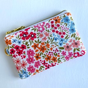 Coquette Coin Purse, Quilted Coin Pouch, Cute Quilted Zipper Pouch ...