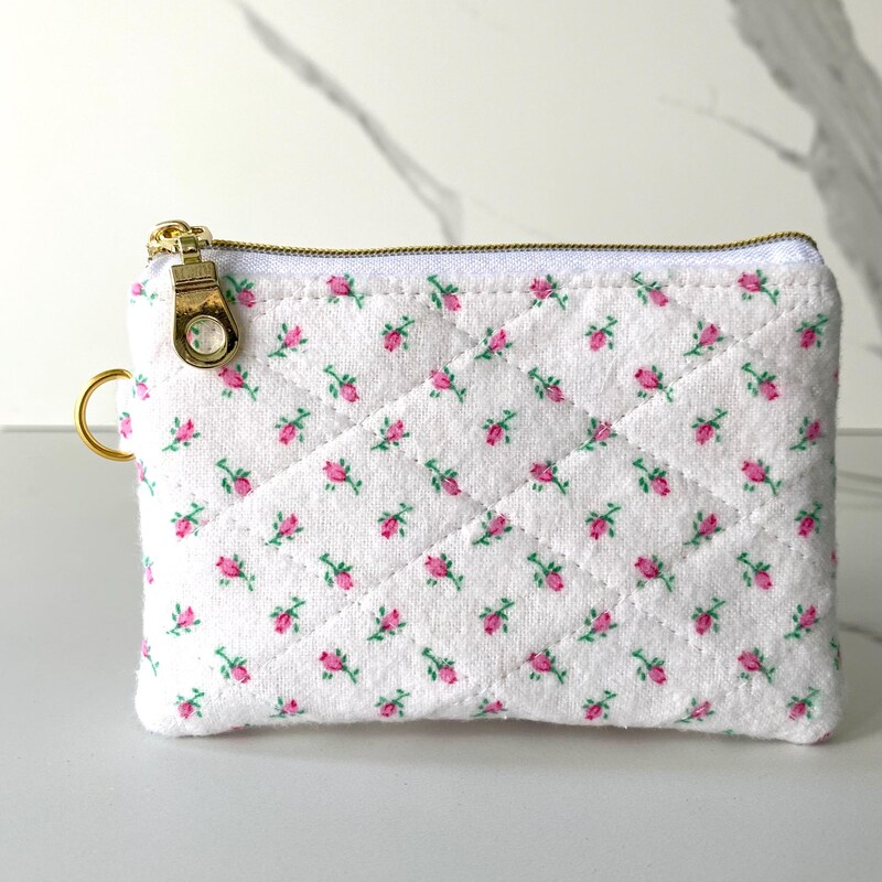 Quilted Zipper Pouch - Etsy