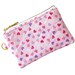 Coquette Coin Purse, Quilted Coin Pouch, Cute Quilted Zipper Pouch ...