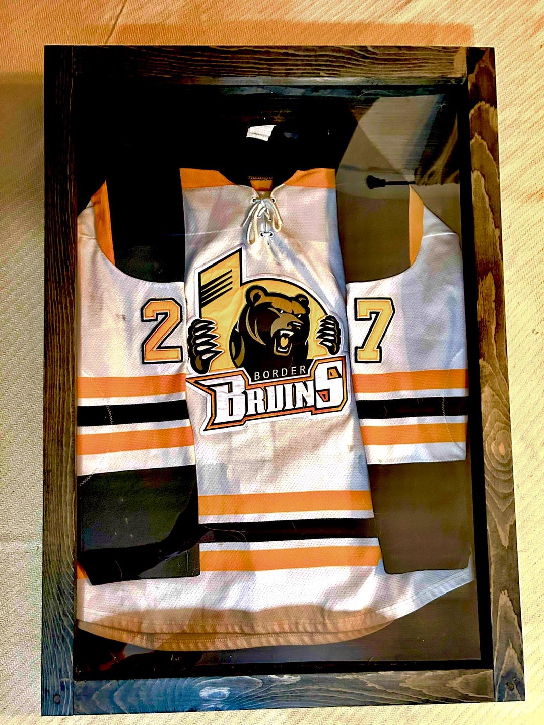 Custom Shadow Box Display Case for Jerseys, Uniforms, Patches ...
