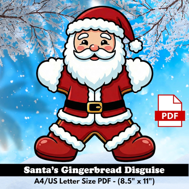 Santa Disguise Project - Etsy