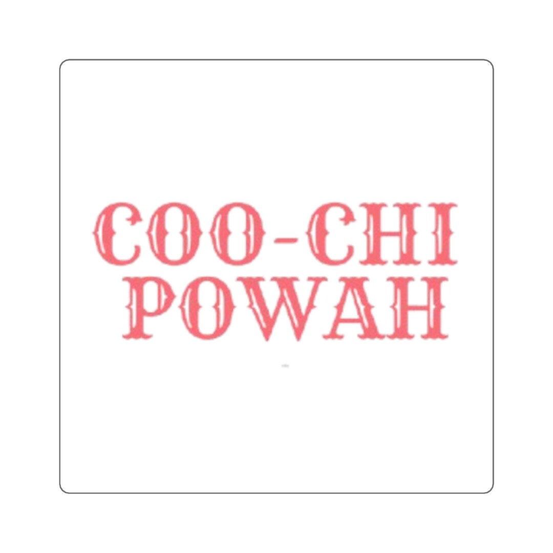 Coo-chi Powah Square Sticker - Etsy