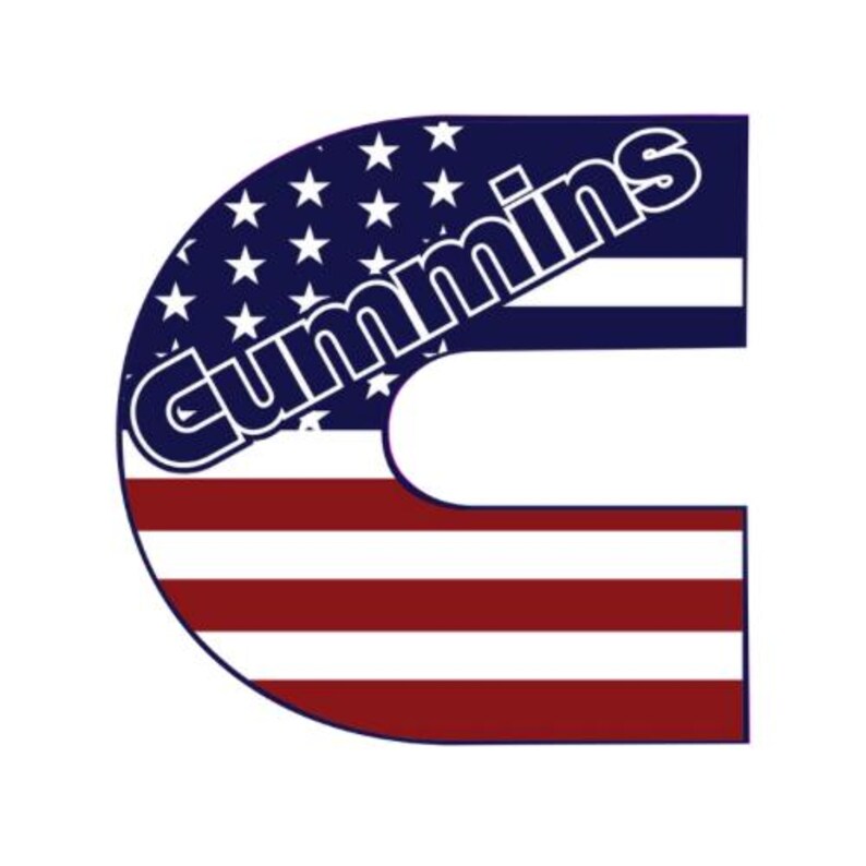 Flag Cummins Sticker - Etsy