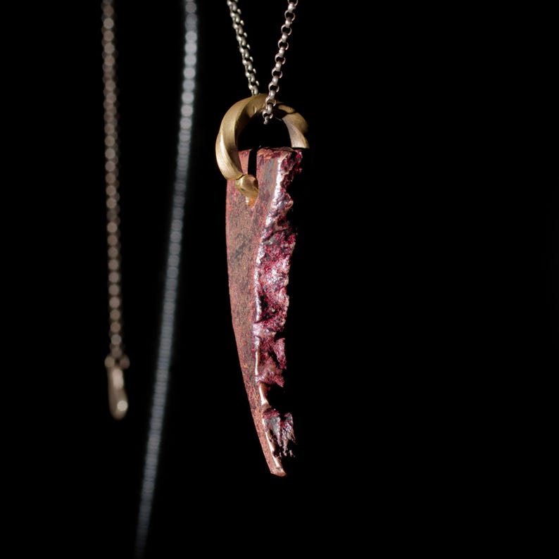 CORRODED UR-FANG - Metamodern Neofolk Lucky Charm Amulet Talisman Ward ...