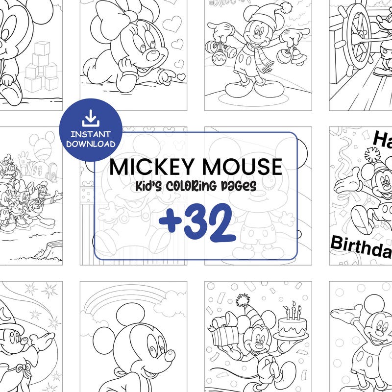 Mickey Mouse Comic Books - Etsy UK