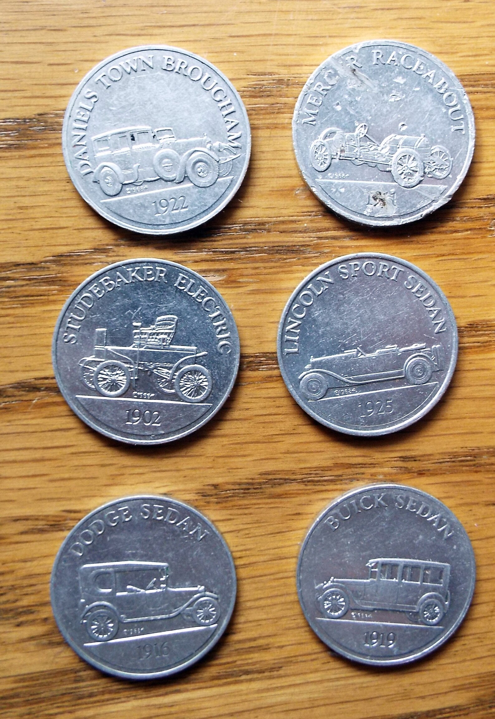 Vintage Promotional Sunoco Gas Aluminum Antique Car Tokens - Etsy
