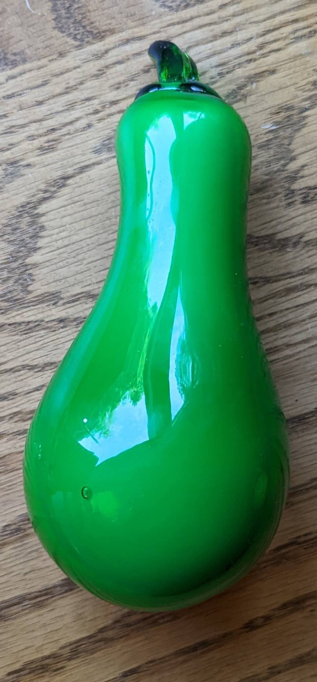 Vintage Glass Gourd or Pear - Etsy