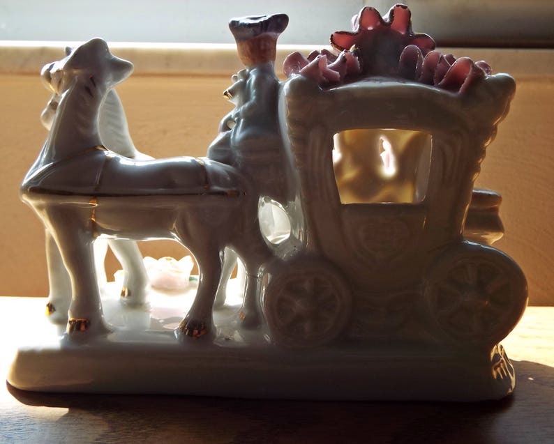 Bone China Carriage Hand Painted Royal Japan - Etsy