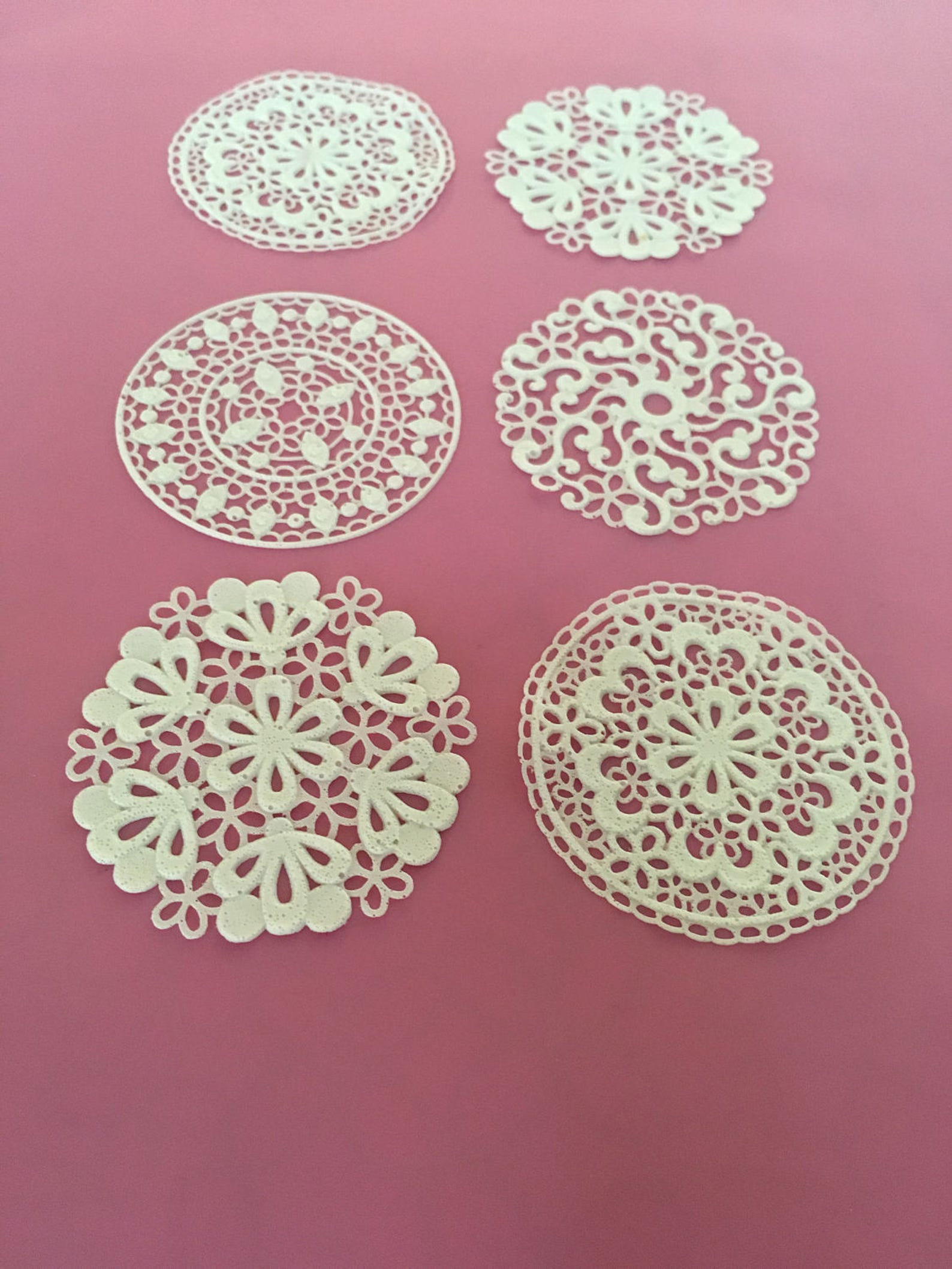 Sugar Tea Doilies, Lace, Tea Doilies, for Cakes, Cupcakes, Cookies ...