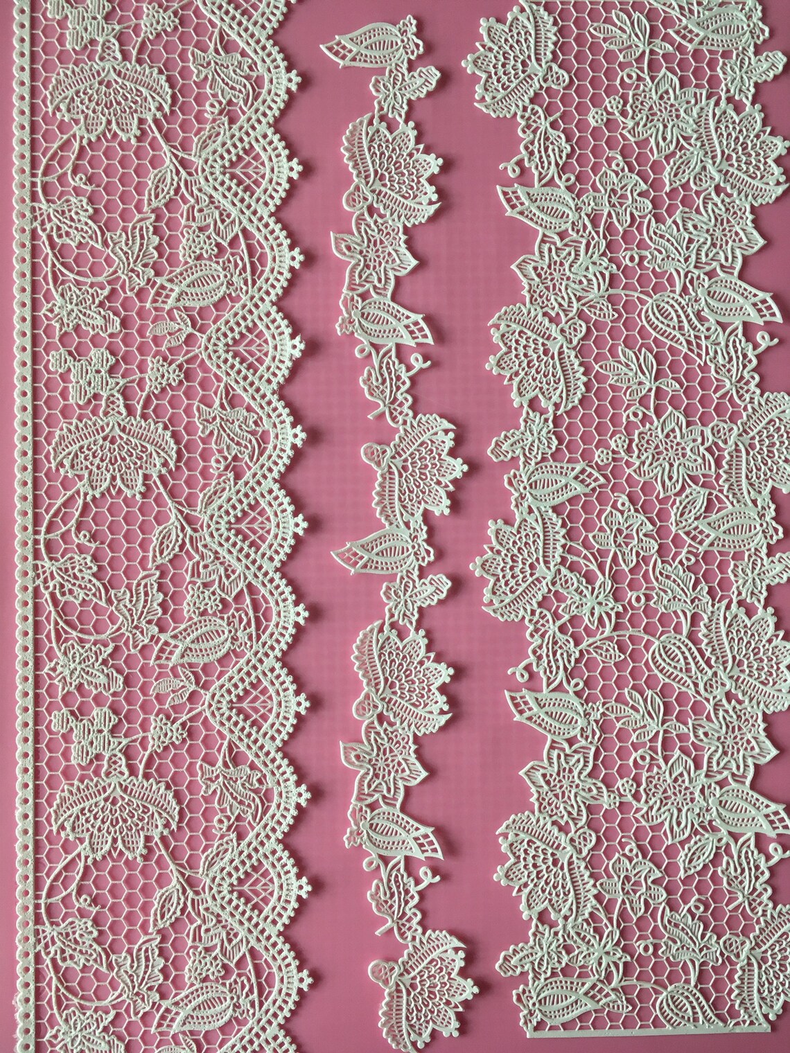 Edible Lace Sugar Lace Cake Lace Real Looking for Cakes - Etsy