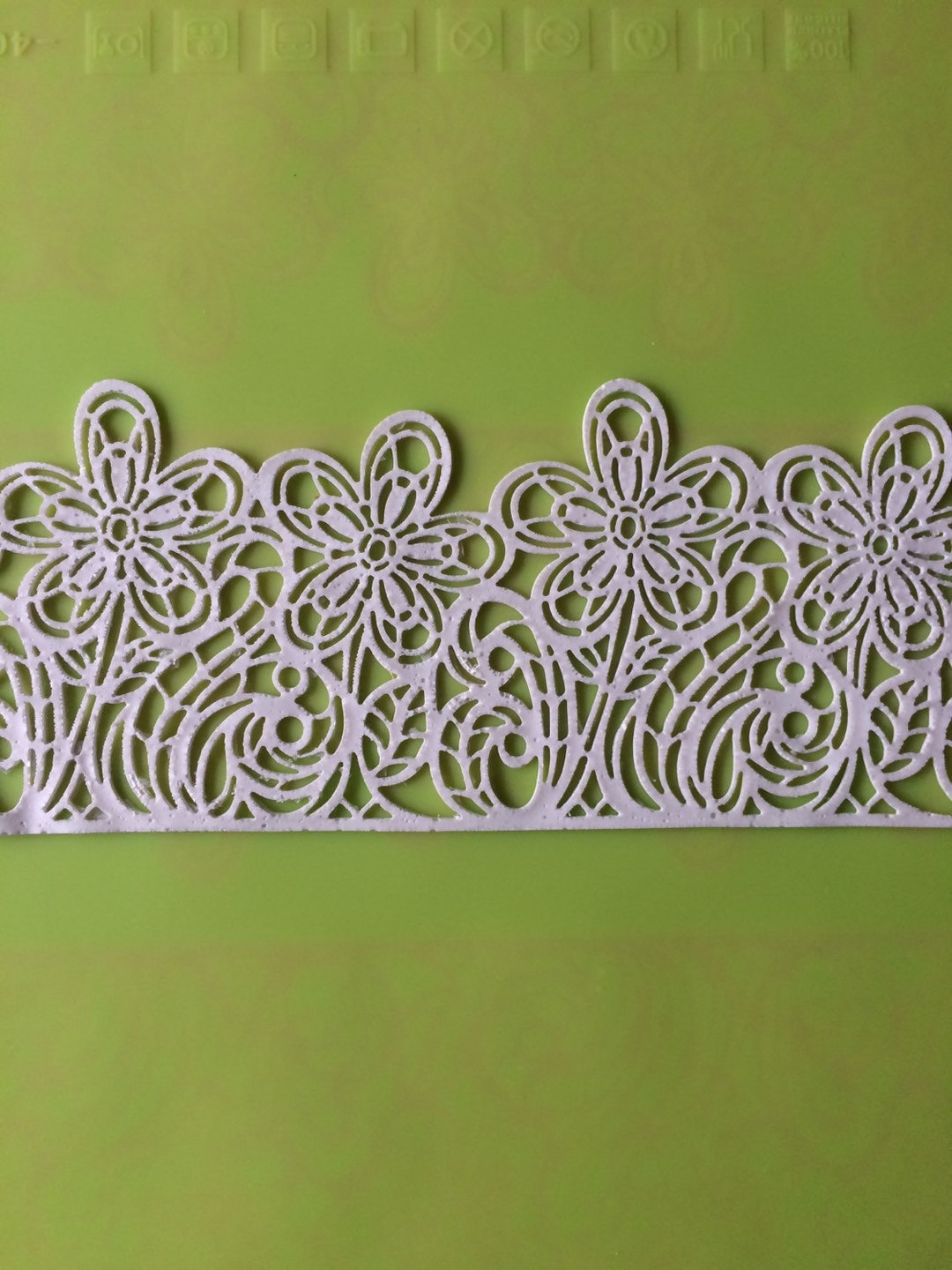 Edible Lace, Cake Lace, Vintage Lace, Sugar Lace, Whimsical Flowers ...