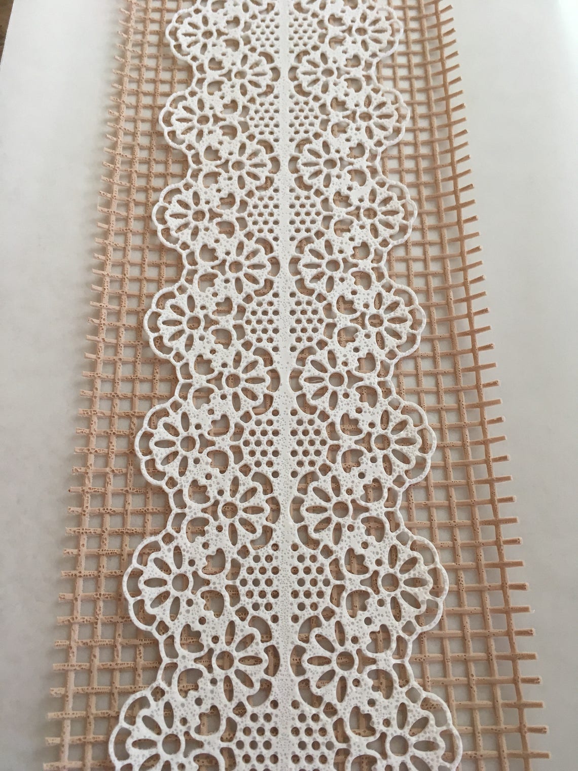 Beautiful Burlap Edible Lace Cake Lace Sugar Lace 3D | Etsy