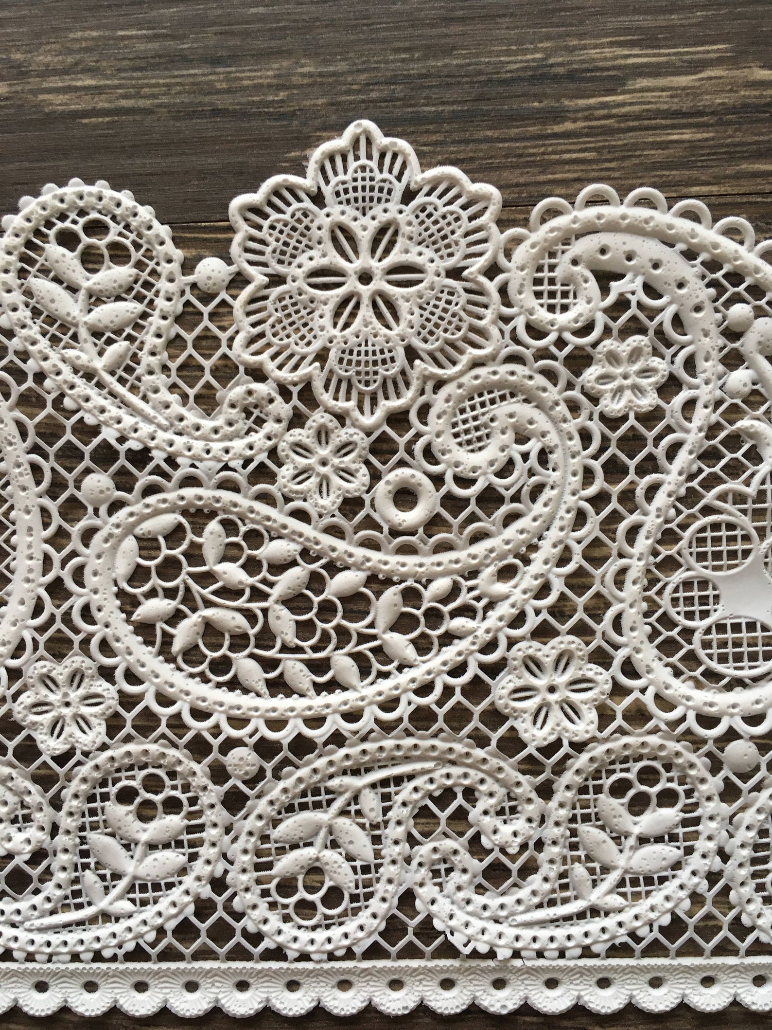 Delicate Edible Lace Sugar Lace Cake Lace Vintage Pretty | Etsy
